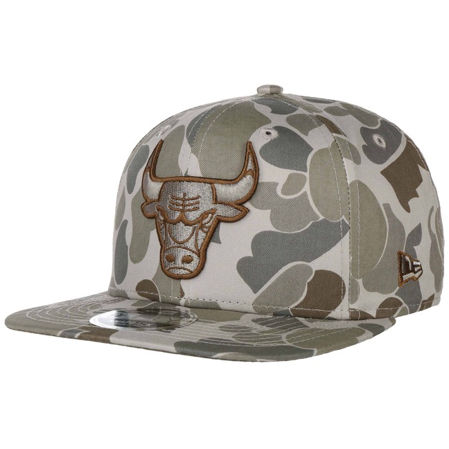 9Fifty Camo Bulls Cap by New Era - 27,95